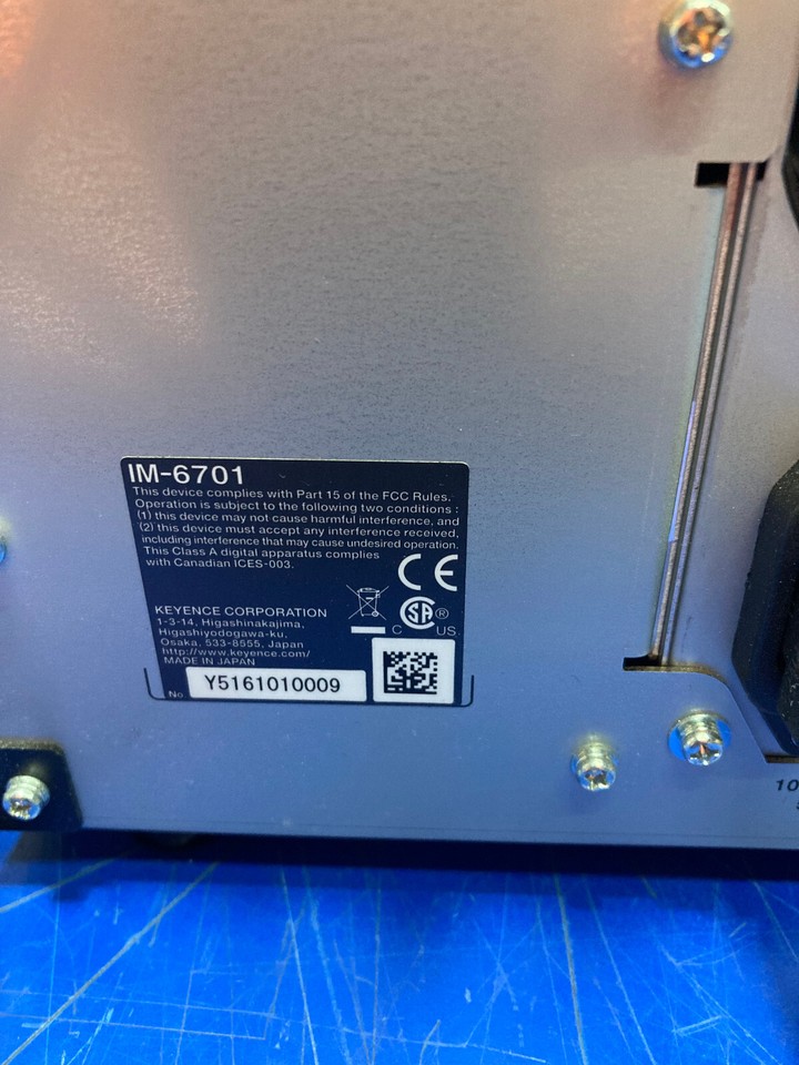 14810 Keyence IM-6225 Image dimension measuring system | eBay