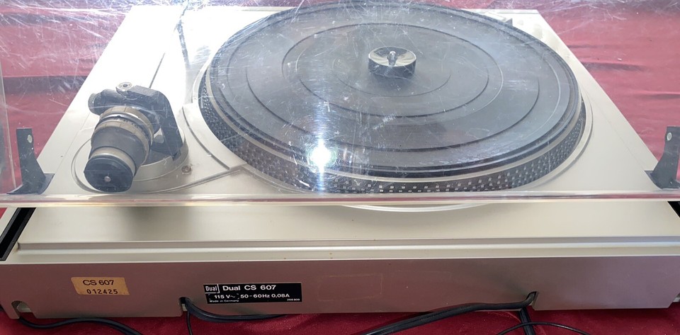 Dual CS 607 Electronic Direct Drive Turntable ULM Series | eBay