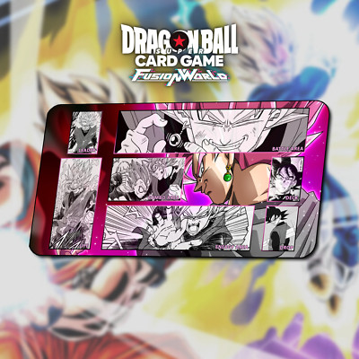 Playmat Black Goku TCG Dragon Ball Super Card Game : Fusion World | eBay