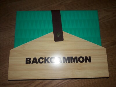Backgammon Set by Pressman wooden game pieces | eBay