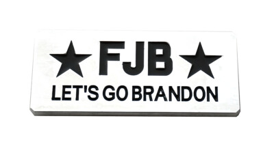 1x FJB Let's Go Brandon Emblems FJB Edition Truck Badge Car Sticker ...