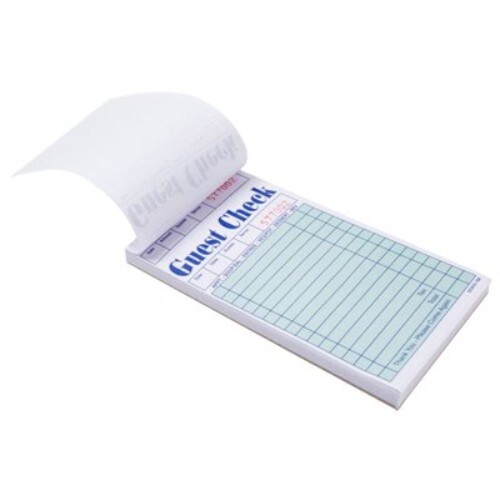 16 Line Green Guest Checks-1 Part Booked - 50 Books | eBay