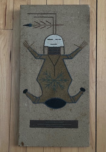Native American “Mother Earth” Sand Painting 12 x 6 inches ...