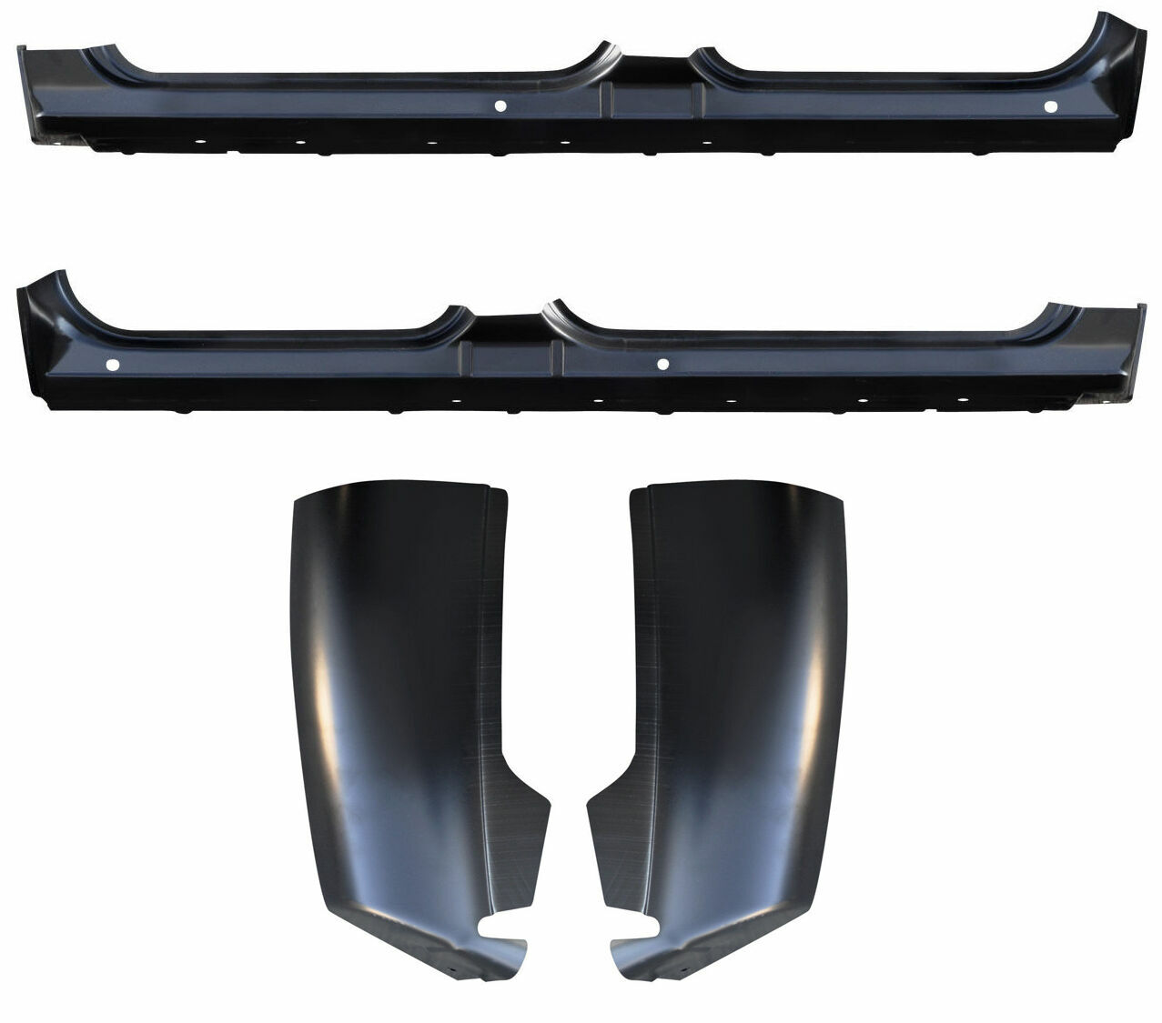 07-13 Chevy Silverado GMC Sierra OE Style Rocker Panel Cab Corner Kit ...