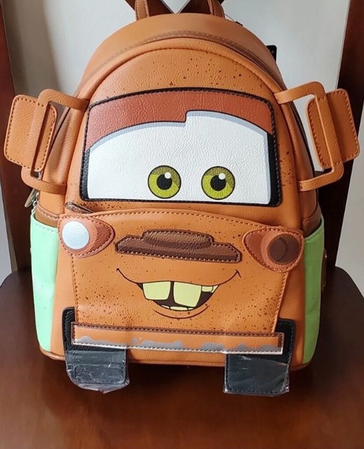 Loungefly Disney Pixar Cars Mater Cosplay Mini Backpack for sale online ...