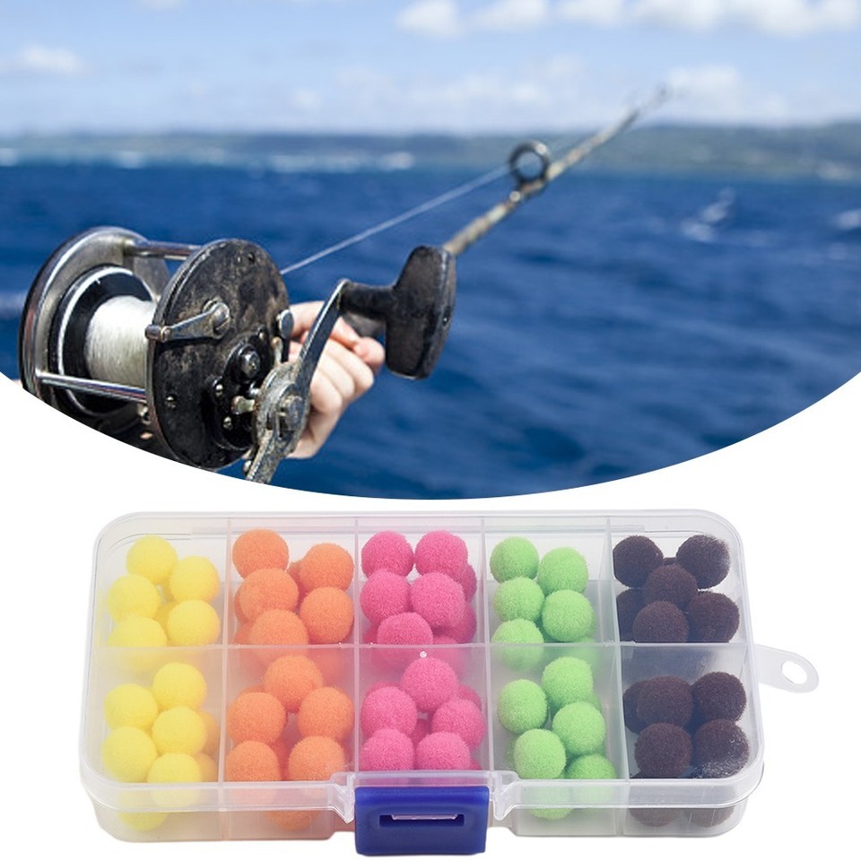 Yellow/Orange/Green/Rose Red Fishing Bait Fly Hook Brand New High ...