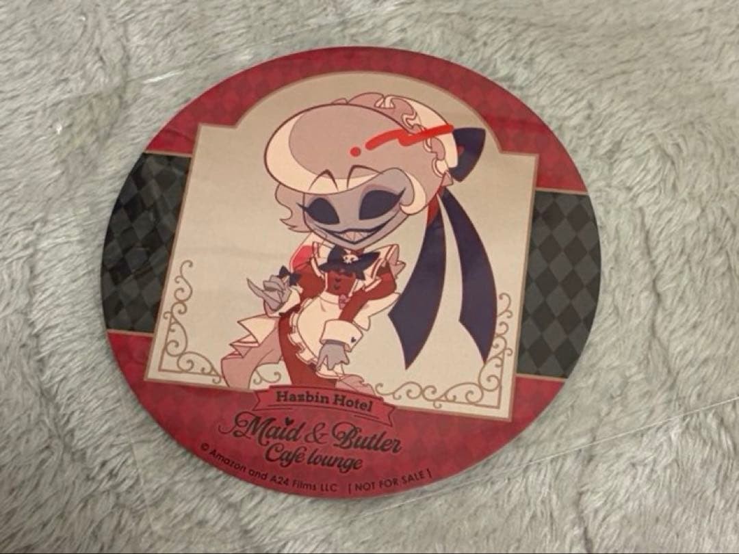 Hazbin Hotel Animate Cafe Rosie Coaster | eBay