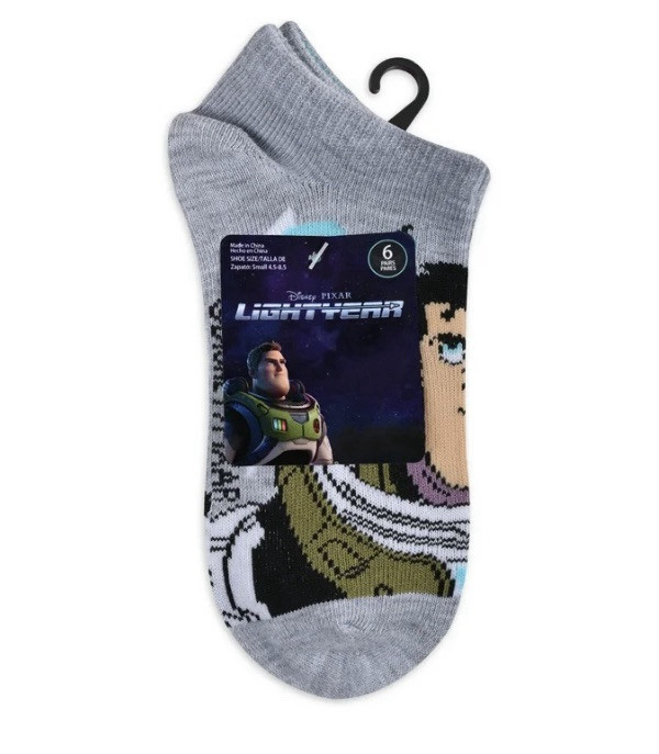 NEW Size M Disney Pixar Lightyear Boys' Socks 6 Pairs | eBay
