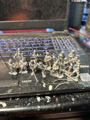 14 28mm Medieval Miniatures Men at Arms Infantry lot citadel miniatures ...