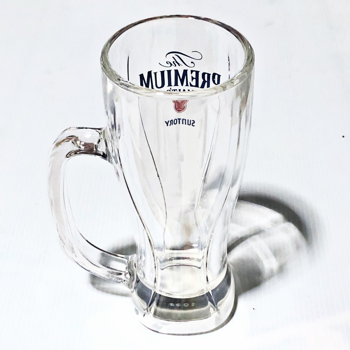 The Premium Malt Suntory Whisky Glass Beer Thick Mug W The Premium Malt Suntory Whisky Glass Beer Thick Mug W