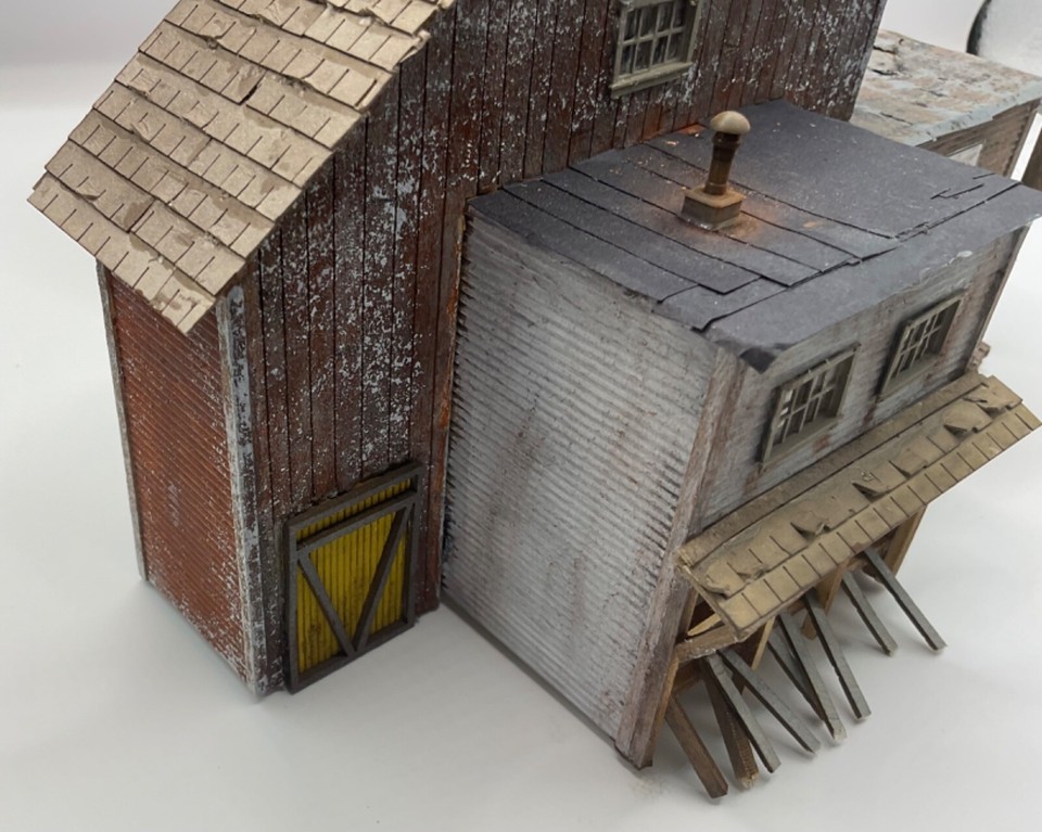 HO Scale Old Tyme Barrels Structure Kit Laser Cut | eBay