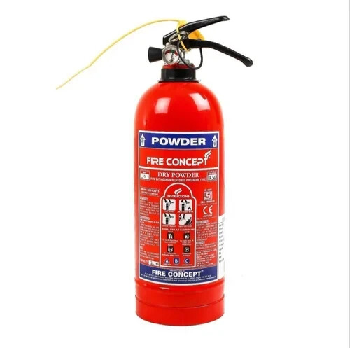 Fire Extinguisher 2kg ABC Powder Stainless Steel -30 DegreeC to +60 ...