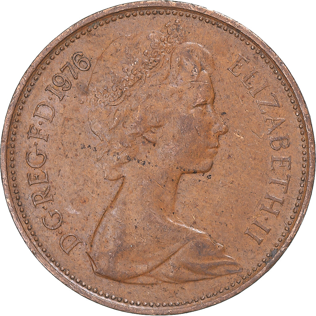 [#1301748] Coin, Great Britain, 2 New Pence, 1976 | eBay