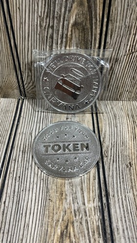 Set of 2 Silver Carvana Vending Machine Tokens | eBay