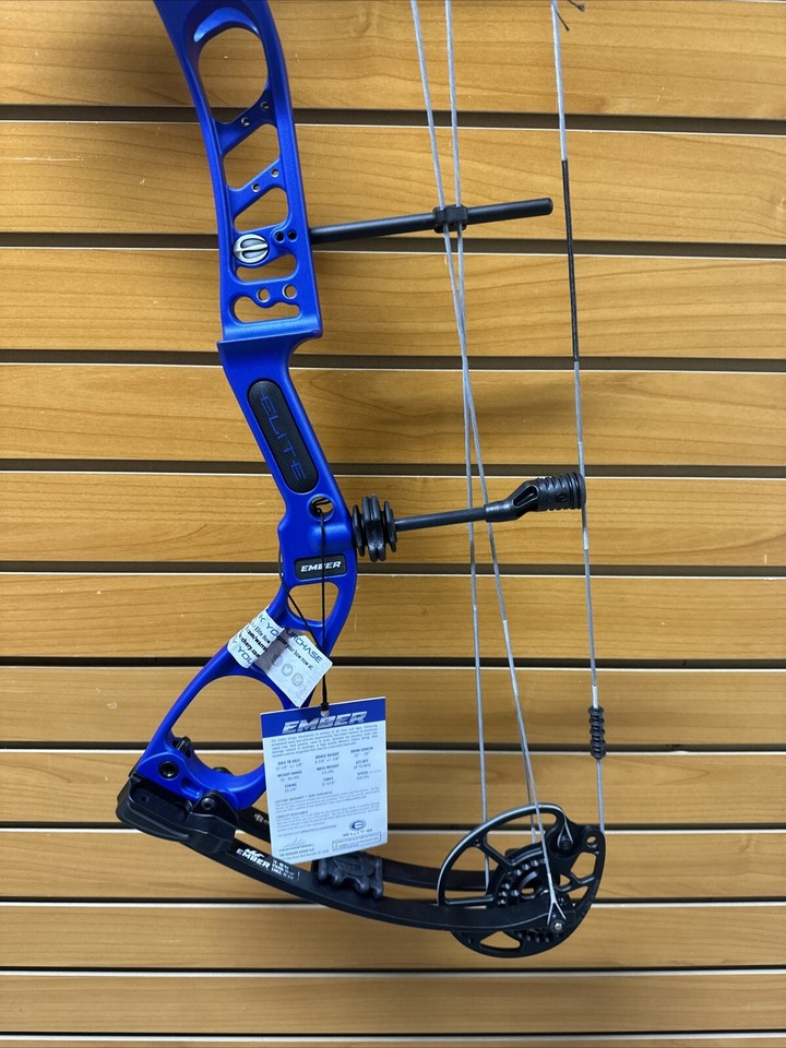 Elite Archery Ember Compound Bow - RH - Blue - 10-60# | eBay