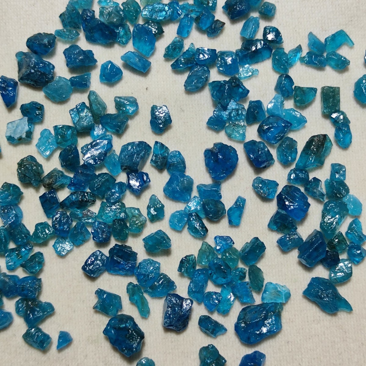 Unusual Blue Stones Rare Blue Fluorite Tumbled Stone Medium