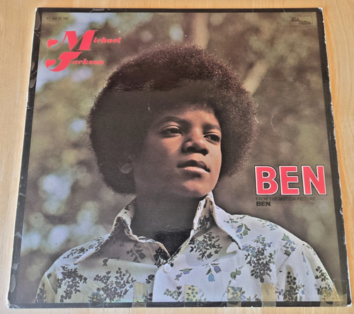 BEN Michael Jackson Vinyl LP Record 1972 Tamla Motown Records Made in GERMANY | eBay