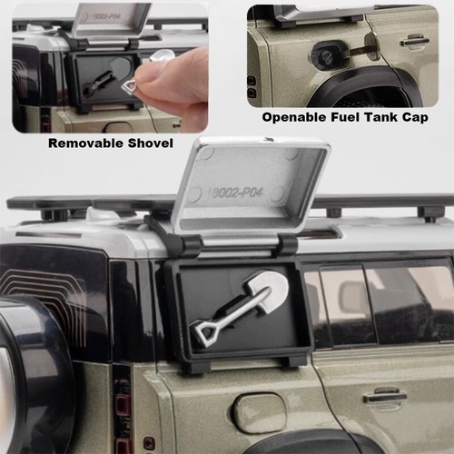 1/18 Scale Land Rover New Defender 110 Diecast Model Toys Car Sound ...