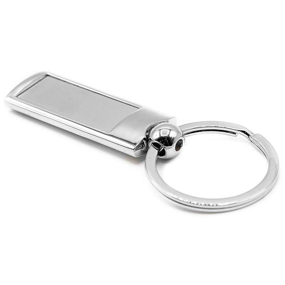 Gold and Silver Keychain (Silver Blank Slate) | eBay