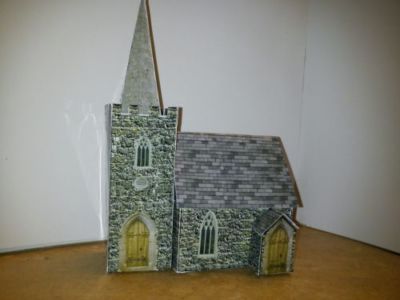 OO Gauge Church (OO Scale Card Kit) | eBay UK