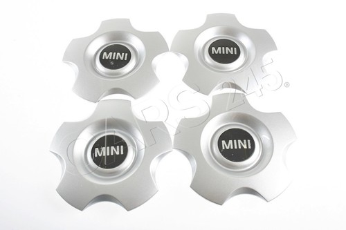 Genuine MINI COOPER Clubman 16" 5-spoke Wheel Hub Center Cap 4 PCS NEW ...