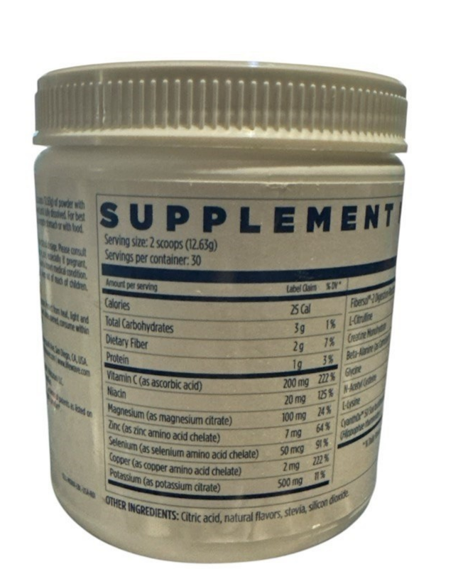 Cellergize Morning by LifeWave Daily Energy Formula 390g -- Exp 07/2027 ...