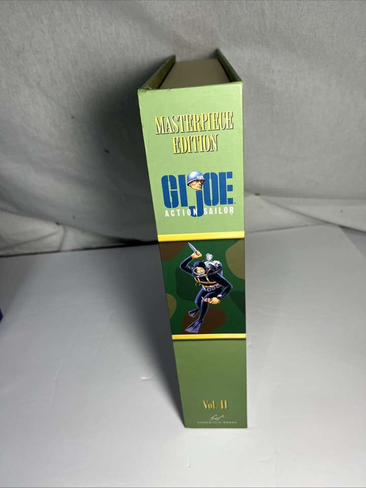 GI Joe Action Sailor Masterpiece Edition Action Figure & Book by Hasbro ...