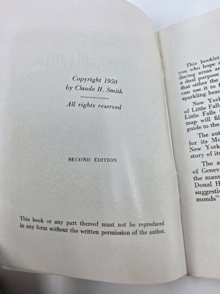 Let's Hunt for Herkimer Diamonds 1950 Pamphlet Claude H Smith Second Ed ...