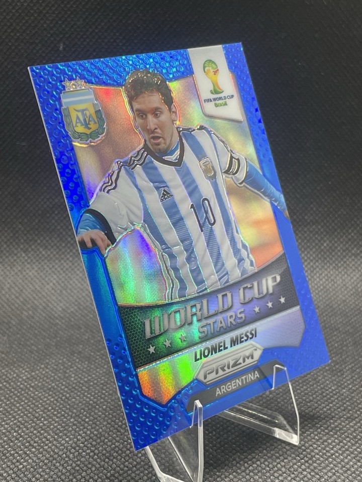 2014 World Cup Prizm Messi World Cup Stars Blue /199 🔥🔥🔥 Color Match | eBay