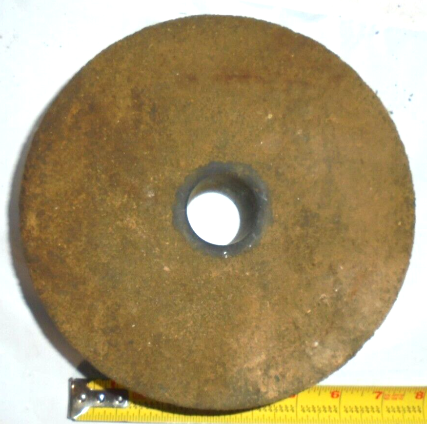 Vintage Sharpening Tool ~Grinding Wheel Stone replacement 7 in. x 3 in ...