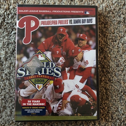Philadelphia Phillies 2008 Official World Series DVD New in Original ...