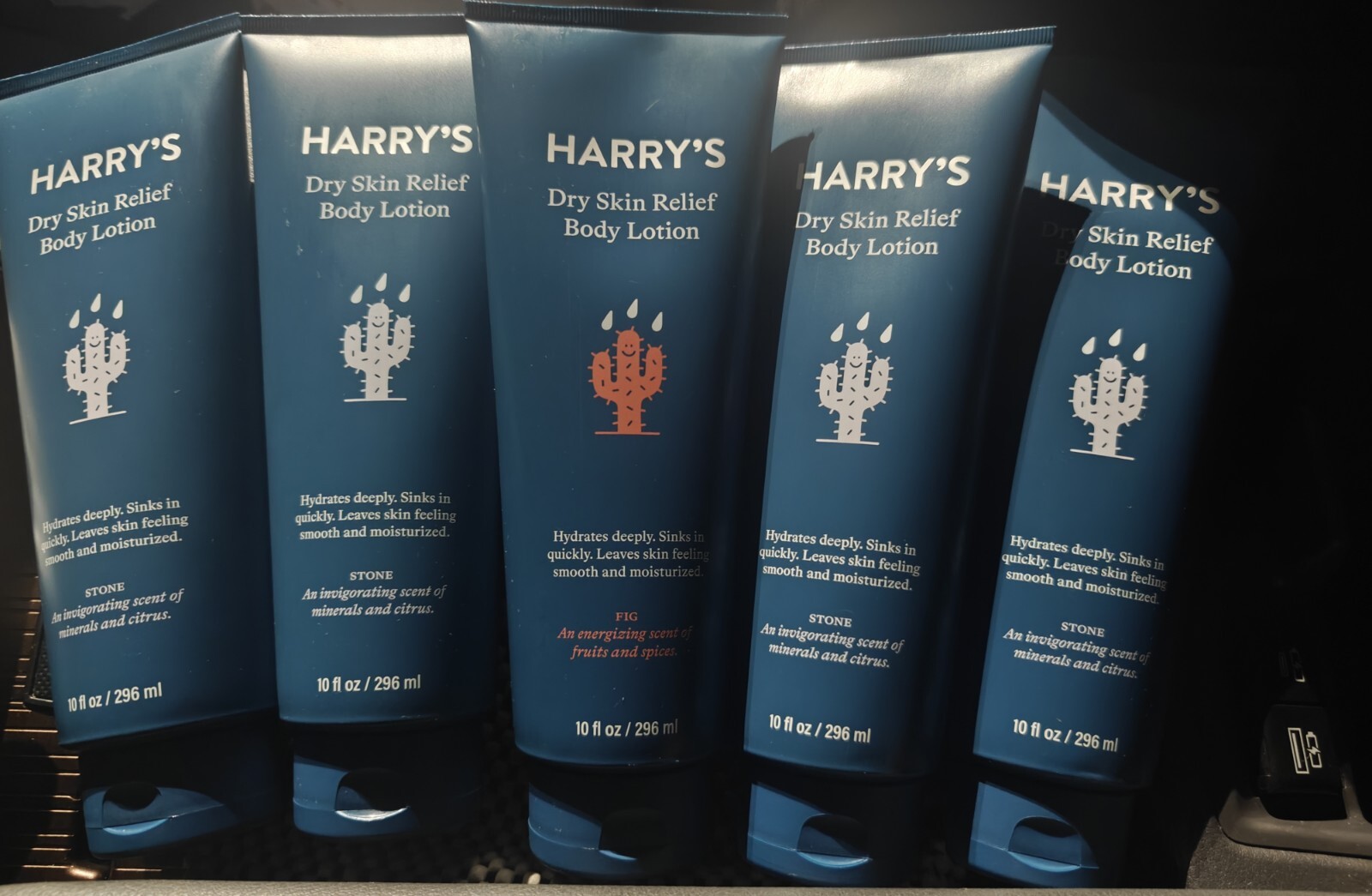 (5)2 Harry's Dry Skin Relief Body Lotion Stone 10oz And 3 Fig 10 Oz(5pc ...