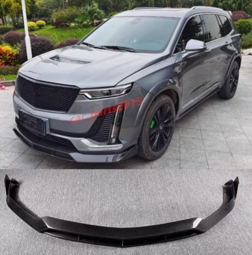 Fit For Cadillac XT6 2020-2023 Real Carbon Fiber Front Bumper Lip ...