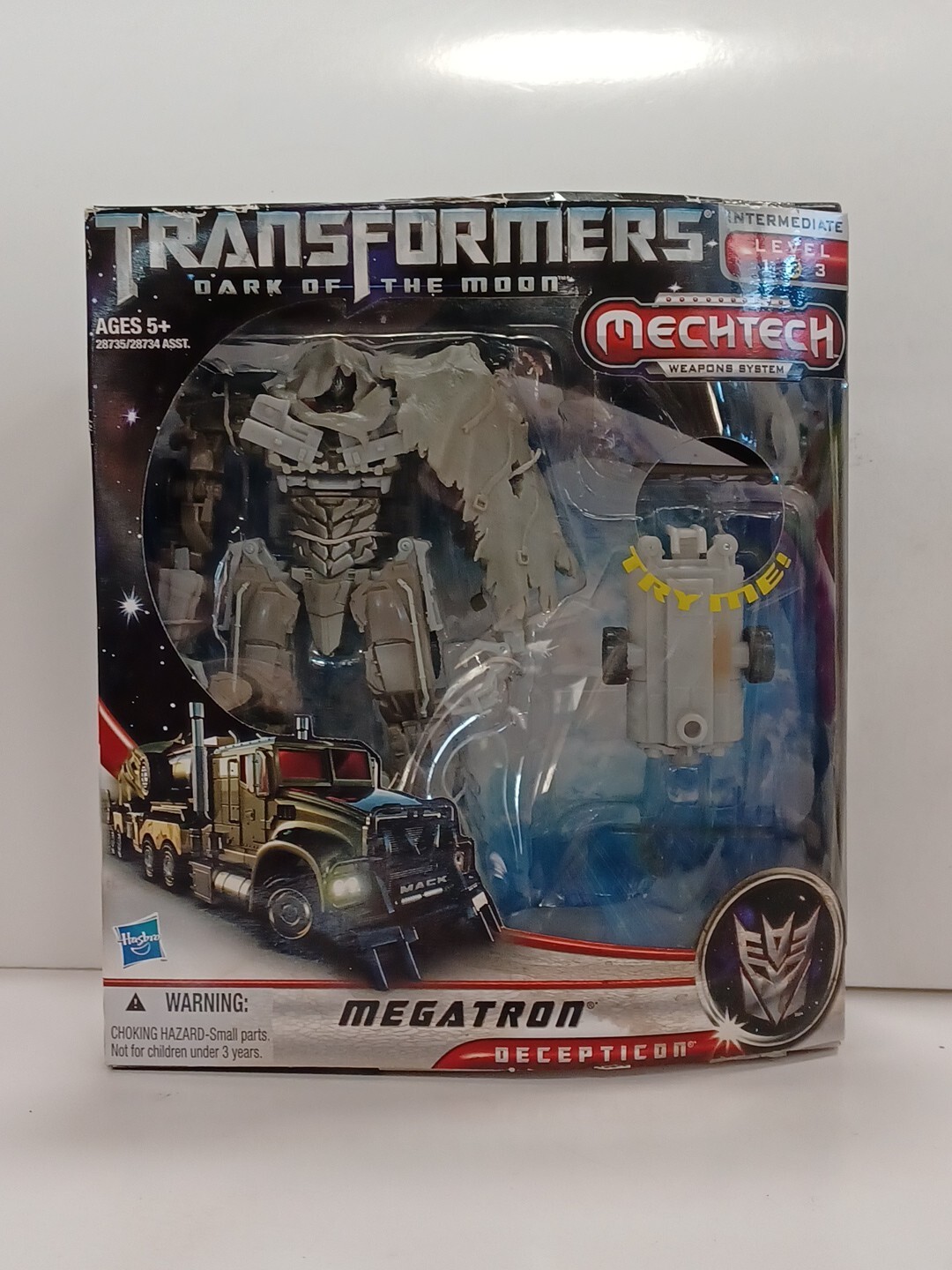 2010 Transformers DARK OF THE MOON MECHTECH DECEPTICON MEGATRON New Sealed | eBay
