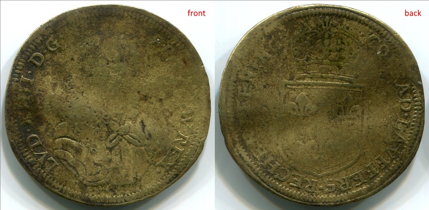 MG043 Germany, LUD XIIII DG FR ET NAV REX Rechen Pfennig, Conrad ...