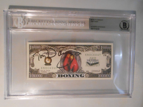 Tony Danza ~ Play Money ~ Novelty Currency Signed Auto Autograph ...