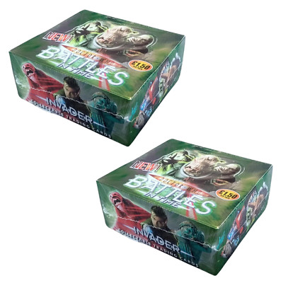 Doctor Who Card Packs Box Dr Trading Battles in Time Invader Cards Pack ...