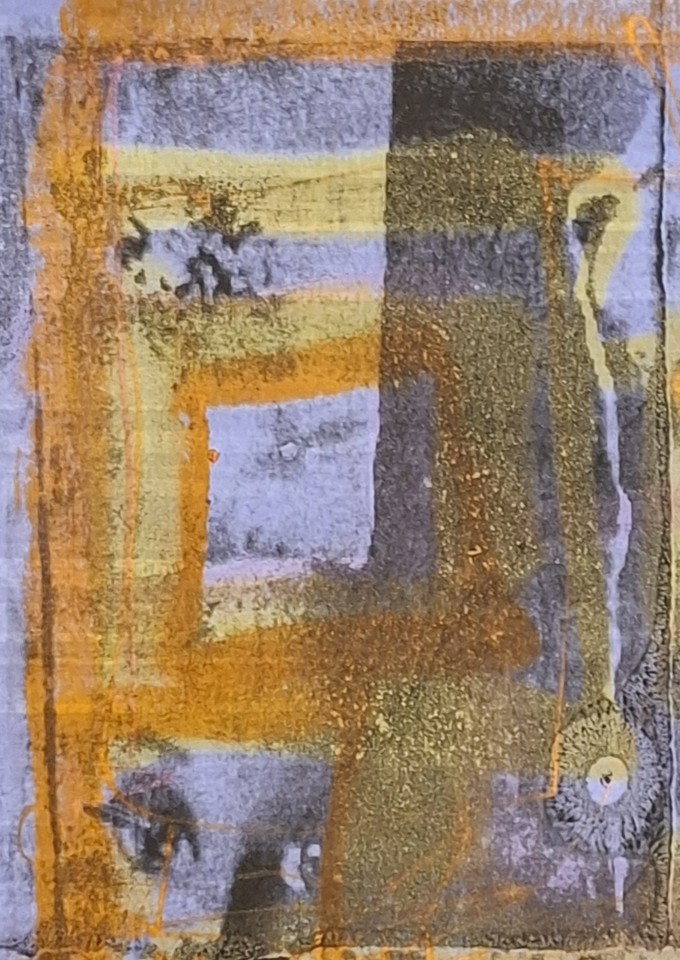 Abstract A4 Monoprint Kandy KäReN by Crooknose | eBay