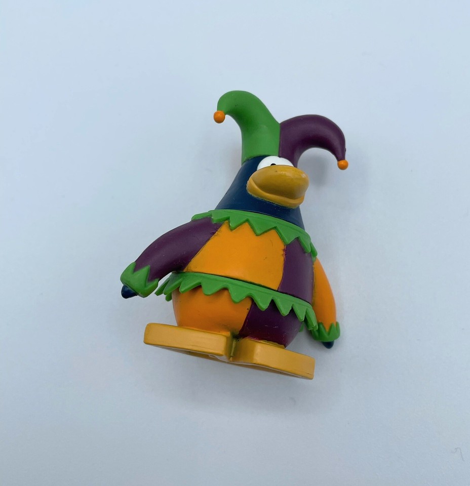 Disney Club Penguin 2" Mix n Match Figure Pack Court Jester And King | eBay