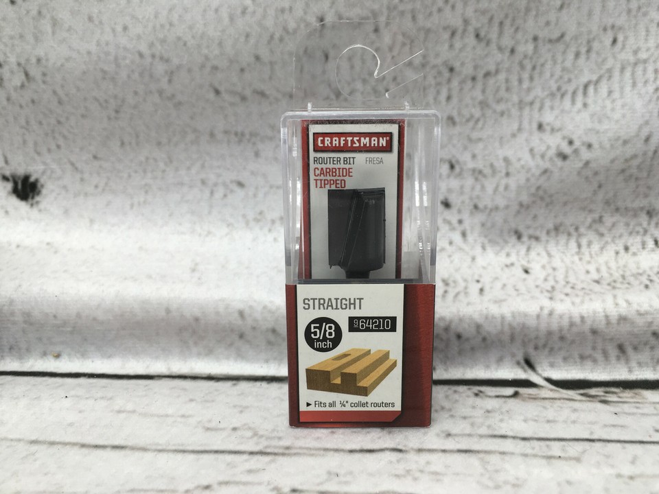 Craftsman Router Bits Carbide Fits 1/4" Collet ~U CHOOSE~Buy More Save ...