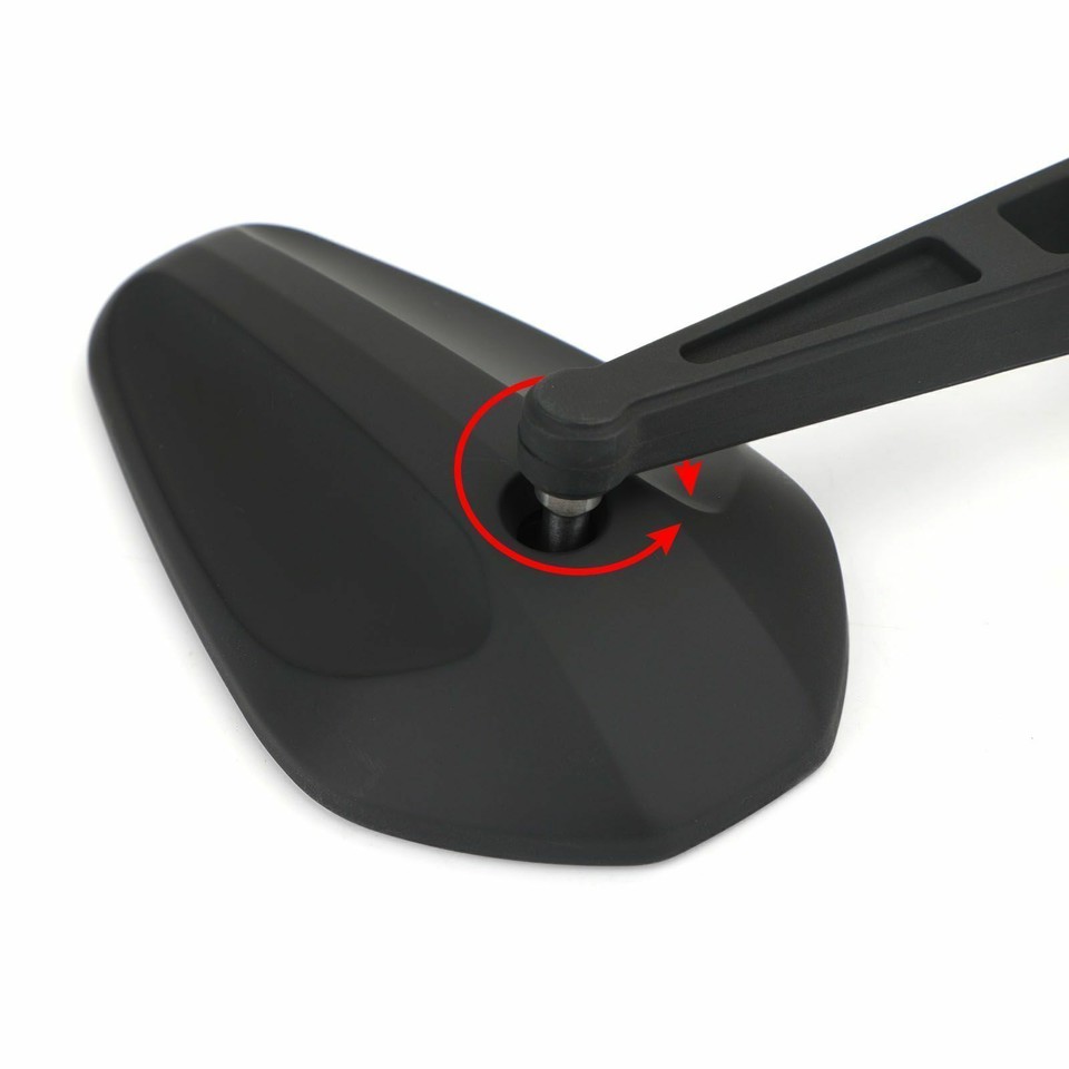 M10 10MM REARVIEW SIDE MIRRORS PAIR Fits MOTORCYCLE MOTORBIKE CUSTOM SG ...