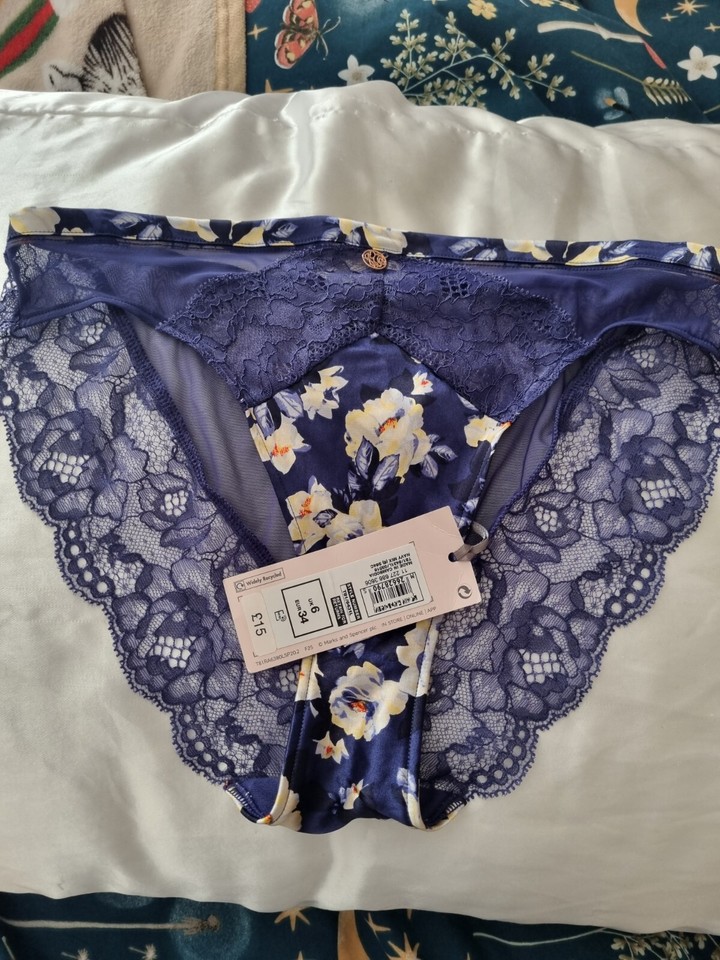 M&S with silk AUTOGRAPH SIZE 6 BEAUTIFUL WOMENS KNICKERS KNICKERS NEW ...