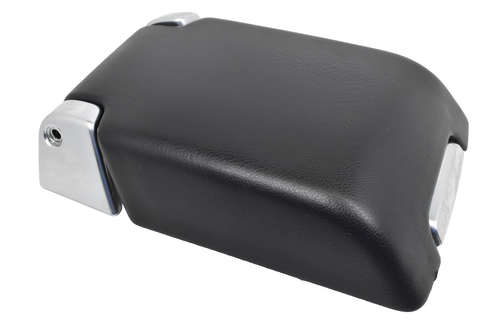 NO LATCH 2006-2009 Land Rover Range Rover Sport Black Leather Armrest ...