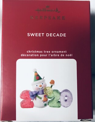 Hallmark Keepsake Ornament 2020 SWEET DECADE 1st In Series | eBay