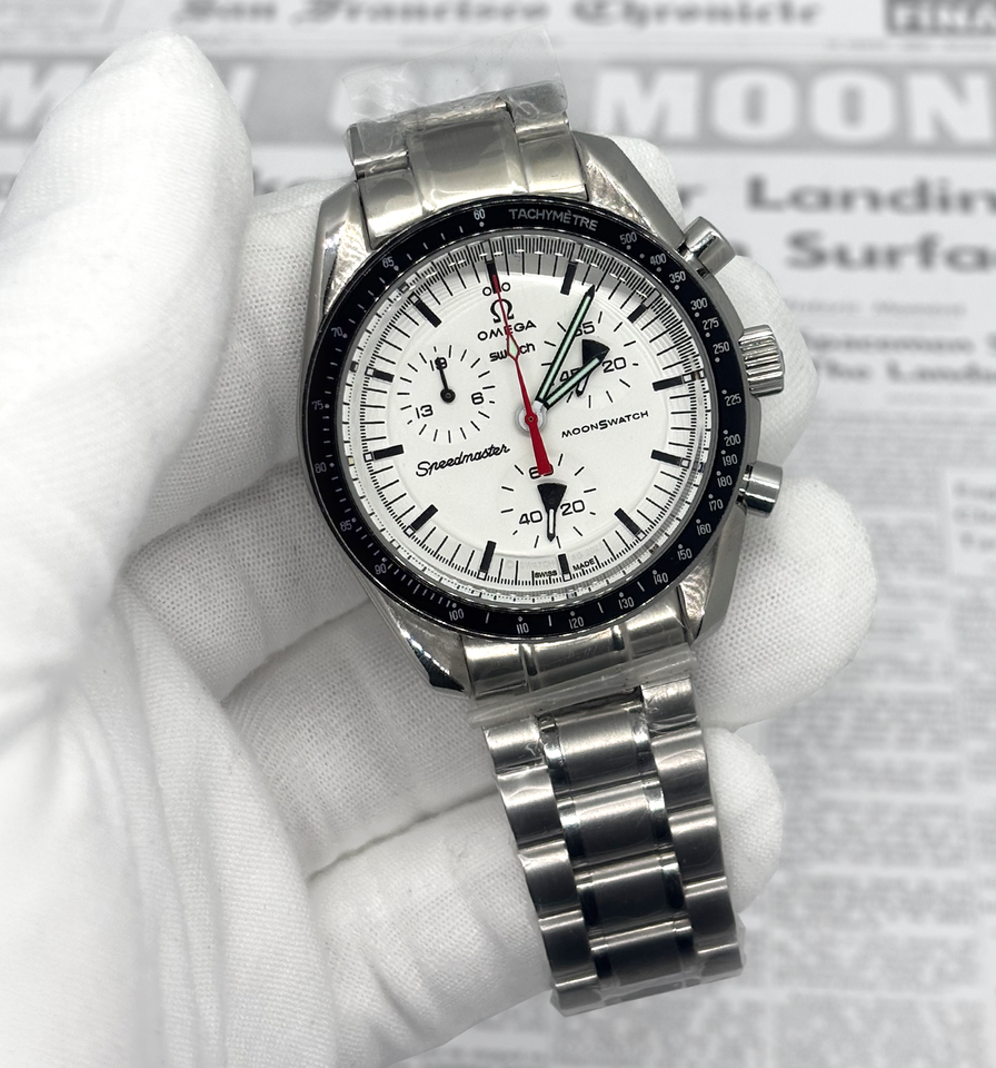 Stainless Steel Case – Omega x Swatch MoonSwatch MOD – Alaska Project ...