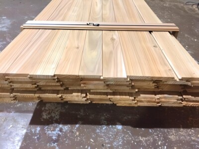 Custom British 🇬🇧 Western Red Cedar Cladding 🌲Tongue & Groove Timber ...