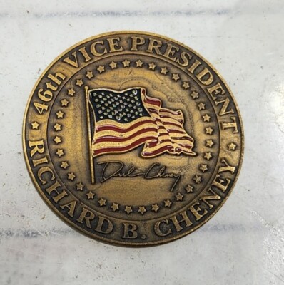 46th Vice President Richard Iteration Cheney Challenge Coin United ...