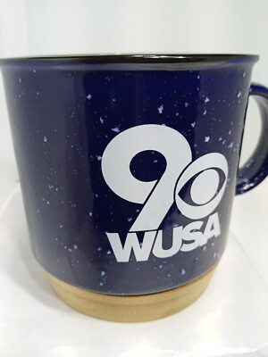 WUSA 9 TV CHANNEL COFFEE MUG. WUSA 9 NEWS MUG. WASHINGTON DC Mug. B275 ...