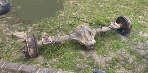 Ford Transit Mk6 3.5t 00 06 RWD 2.4 TDDI Complete rear Twin Wheel Axle ...