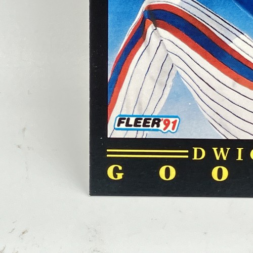 Dwight “Doc” Gooden 1991 Fleer [Flame Thrower] New York Mets #7 of 12 ...
